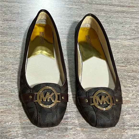 MICHAEL Michael Kors | Shoes | Nwob Michael Kors Monogram Mk Loafers ...